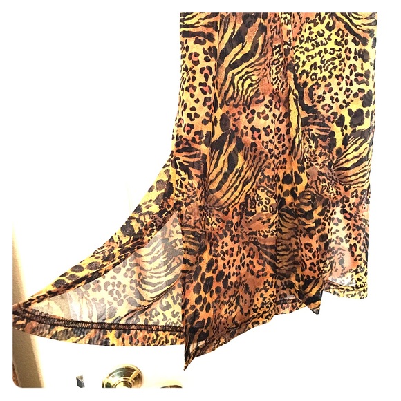 VENUS | Swim | Leopard Print Beach Cover | Poshmark